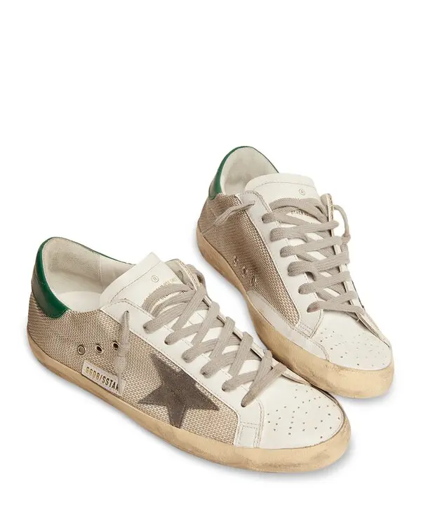 GOLDEN GOOSE Super Star Net Sneakers