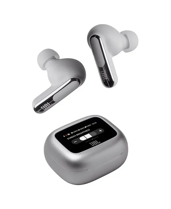 JBL Live Beam 3 True Wireless Earbuds - Silver
