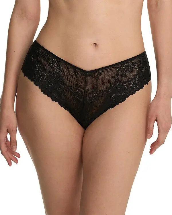 Natori Heavenly High Cut Bikini - Black