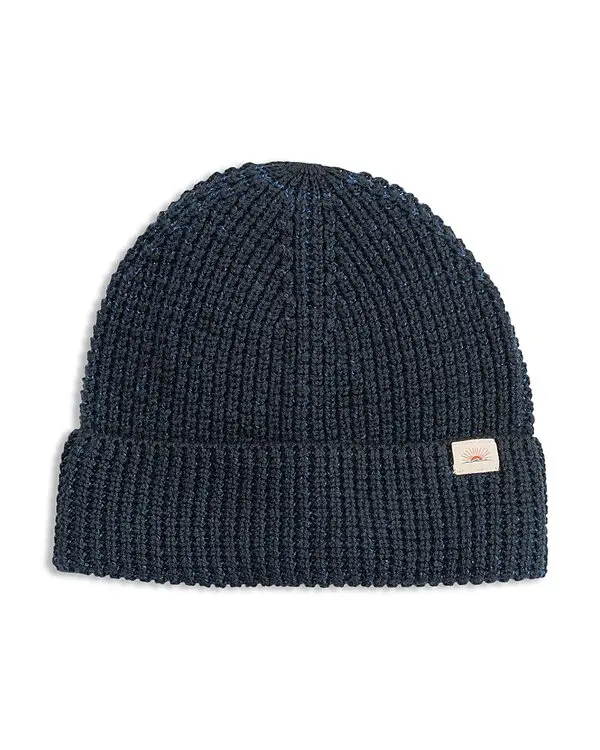 Faherty Brand Winter Waffle Beanie - Navy