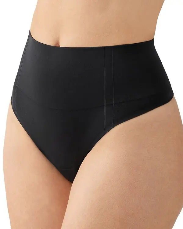 Wacoal Smooth Series Shaping Thong - Black