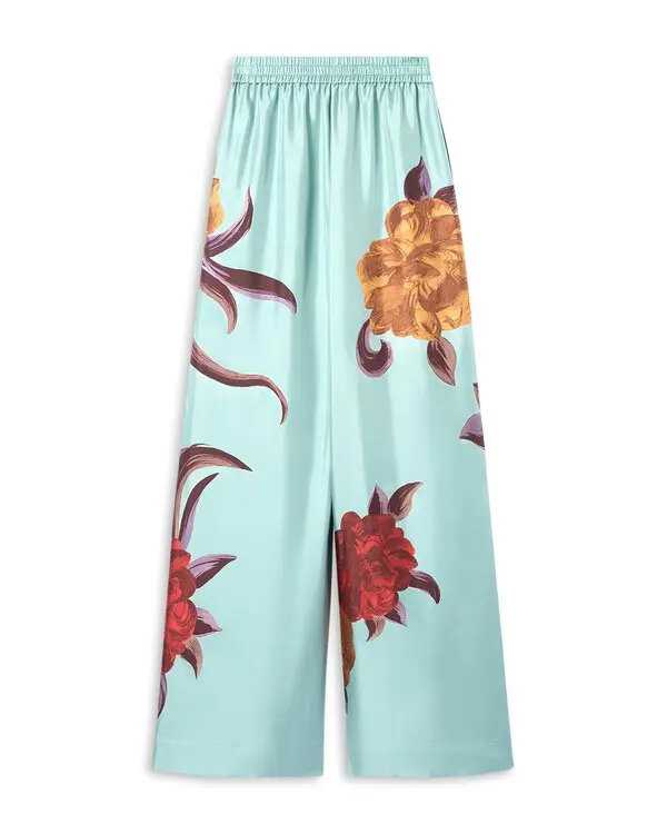 La DoubleJ Silk Palazzo Pants