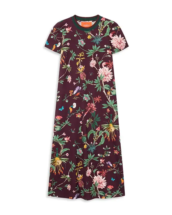 La DoubleJ Sporty Swing Printed Dress - Zooflora