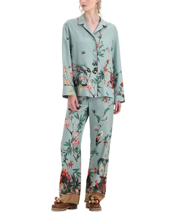 La DoubleJ Silk Pajama Pants