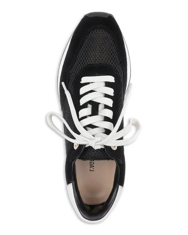 L'Agence Deepa Sneakers - Black Suede