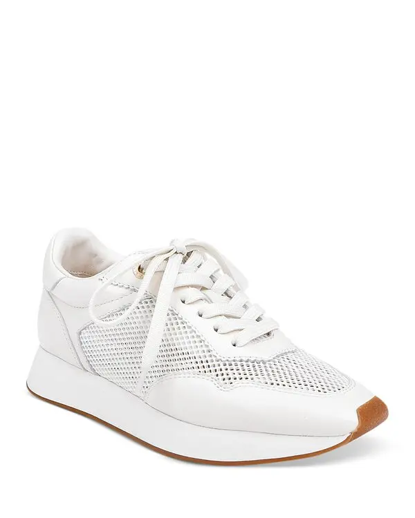 L'Agence Deepa Sneakers - White Leather