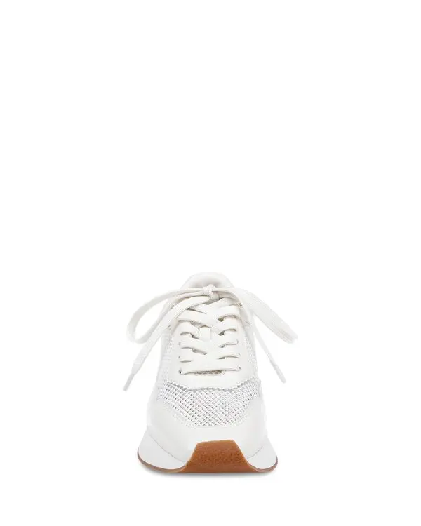 L'Agence Deepa Sneakers - White Leather