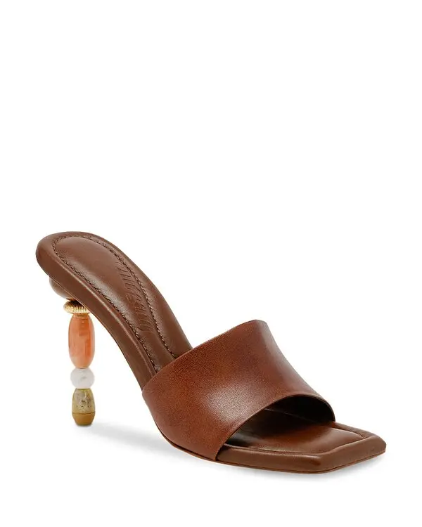 Cult Gaia Mahina Sandals - Saddle