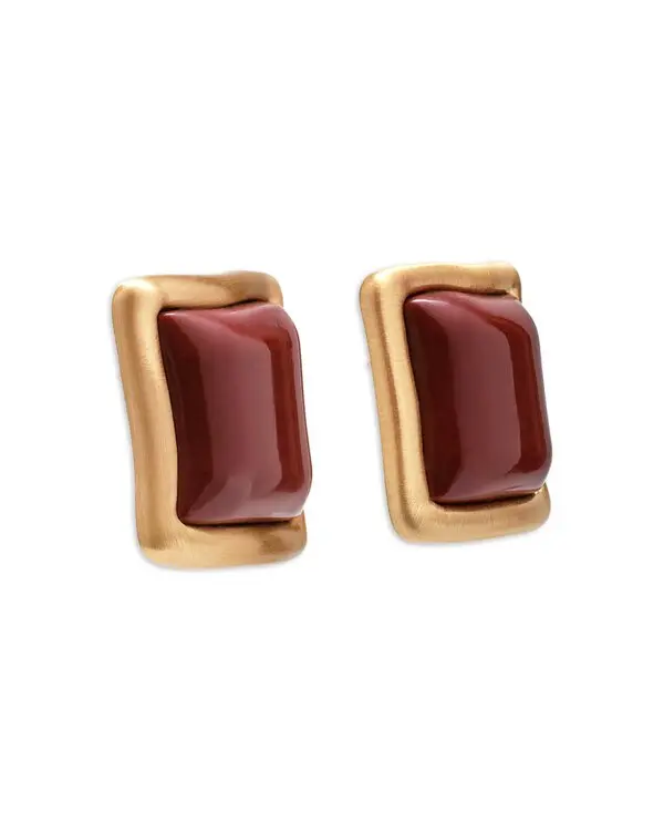 Cult Gaia Suni Earrings - Red
