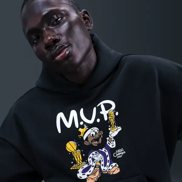 Nike Lebron "bubble Boy" Therma-fit Basketball Pullover Hoodie