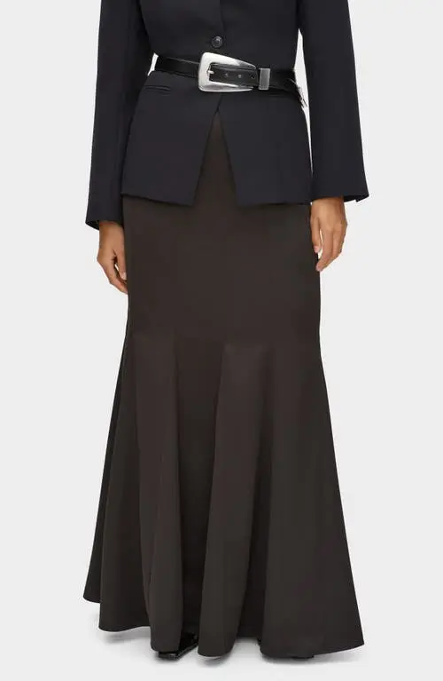 ALIGNE Antonio Satin Maxi Skirt