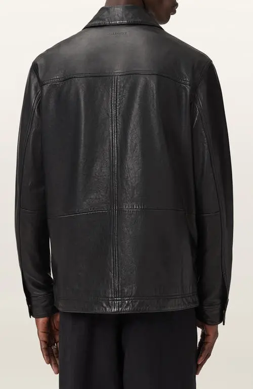 ALLSAINTS Saxon Leather Jacket