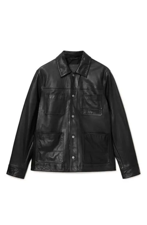 ALLSAINTS Saxon Leather Jacket