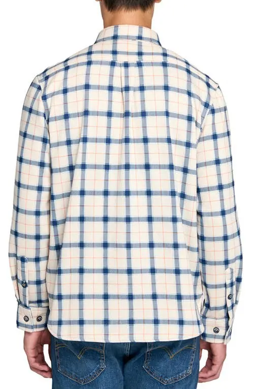 CON.STRUCT Plaid Shirt Jacket - Ivory