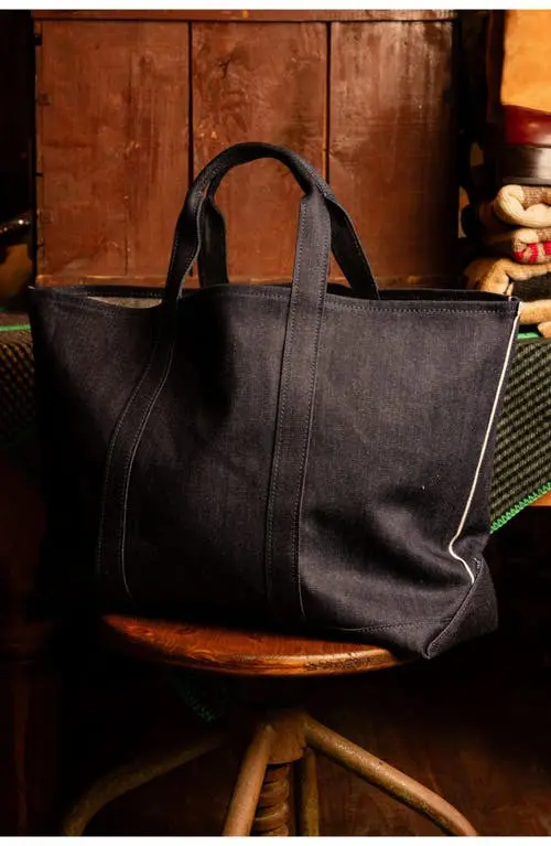 FORTELA Tawel Selvedge Denim Bag - Blue