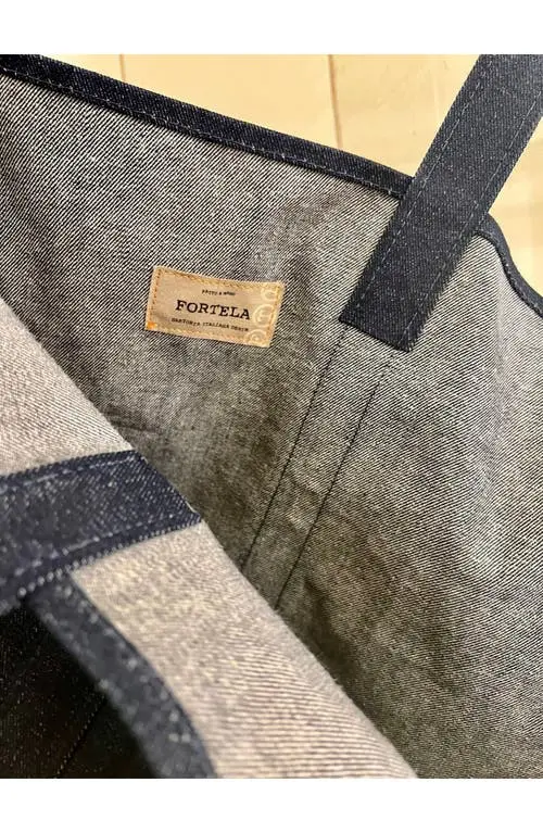 FORTELA Tawel Selvedge Denim Bag - Blue