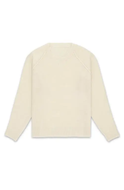 FORTELA Harvard Wool Crewneck Sweater - Ecru