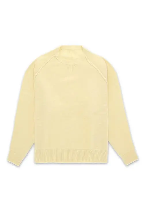 FORTELA Harvard Wool Crewneck Sweater - Ochre