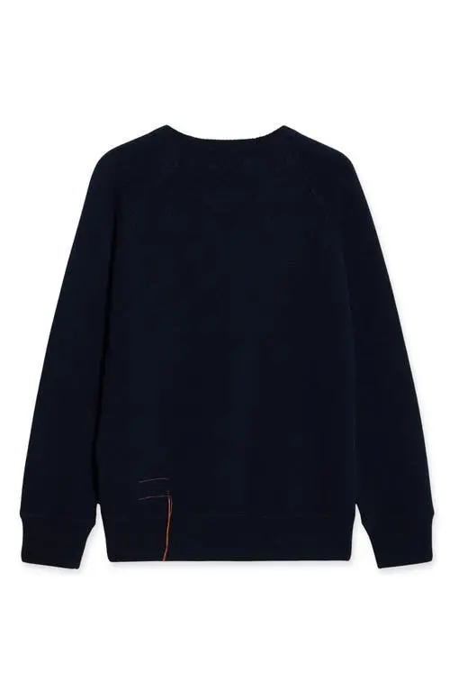 FORTELA Harvard Crewneck Sweater - Navy Blue