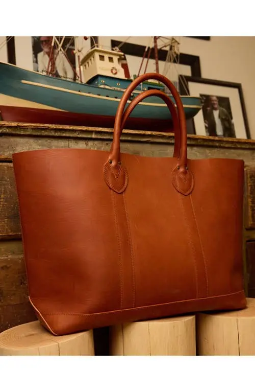 FORTELA Port Calf Leather Bag - Camel