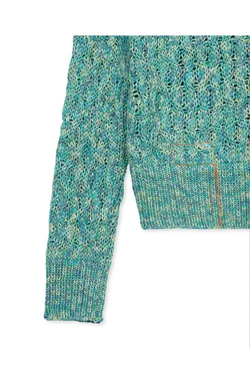FORTELA Lola Knit Cardigan - Turquoise