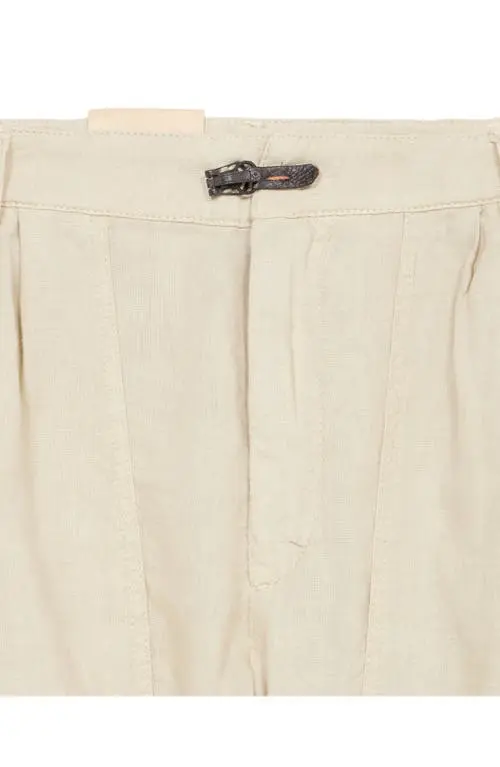 FORTELA Linen Shorts