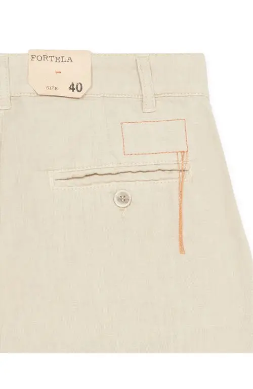 FORTELA Linen Shorts