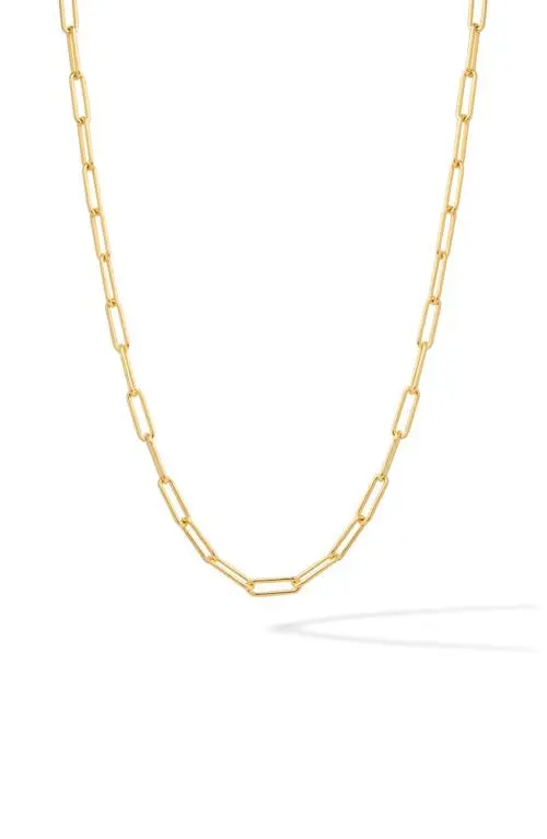 VINCERO Paper Clip Chain Necklace - Gold