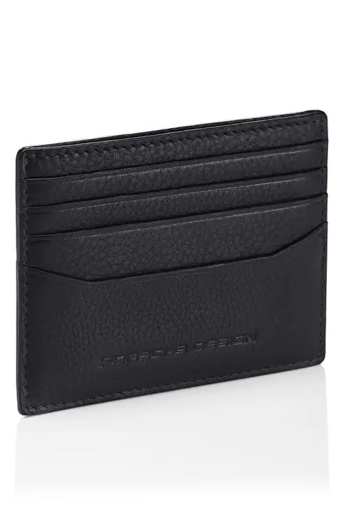 Porsche Design Roadster Leather Rfid Business Card Holder