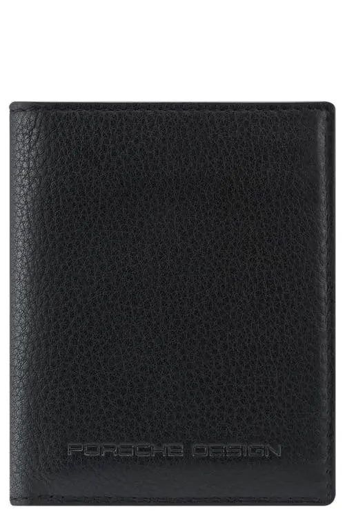 Porsche Design Roadster Business Leather Billfold Wallet - Black