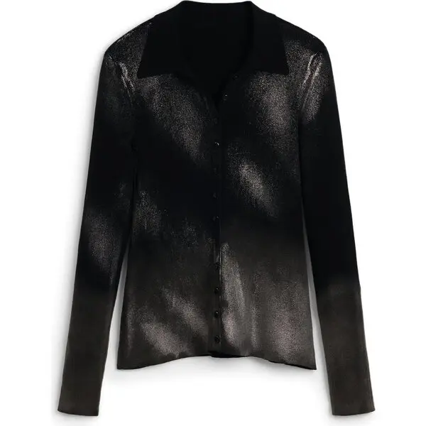 Desigual Collared Cotton Cardigan