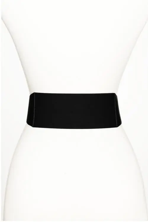 RAINA BELTS Christian Corset Leather Belt - Black