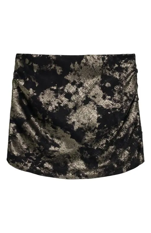 Desigual Metallic Miniskirt