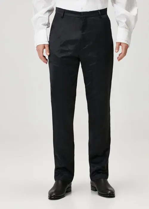PCFG Shiny Woven Straight Leg Trousers