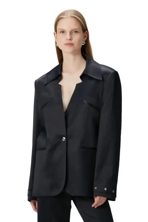 PCFG Linen Blend Woven Jacket