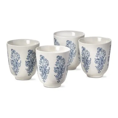 TAG Cote Tea Cup Set Of 4 Ceramic Drinkware
