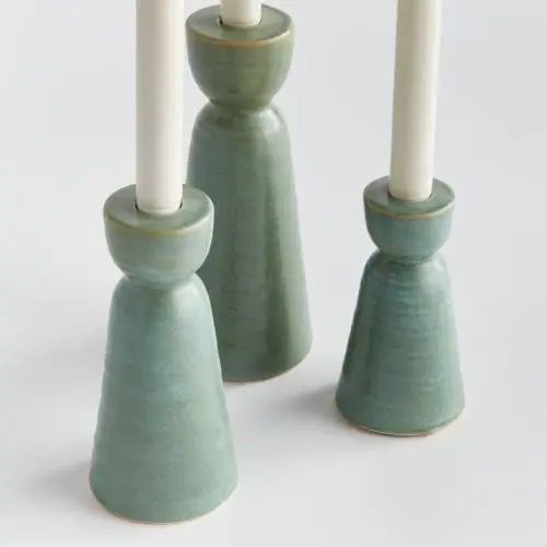 NAPA HOME & GARDEN Libbey Taper Candle Holders