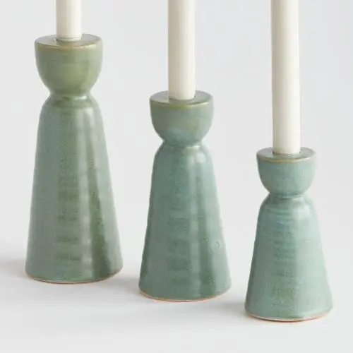 NAPA HOME & GARDEN Libbey Taper Candle Holders