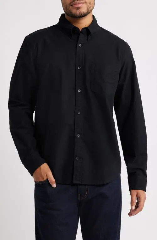Ag Dean Classic Fit Button-down Shirt - True Black