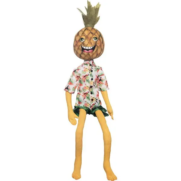 GALLERIE II Perry Pineapple Decorative Figurine - Orange