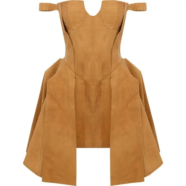 PCFG Corset Dress - Beige