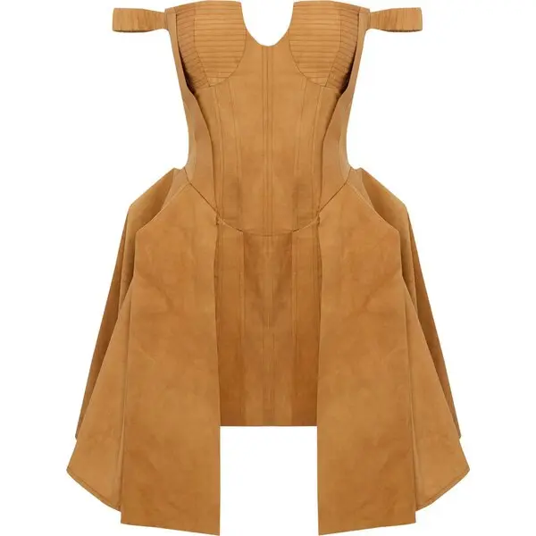 PCFG Corset Dress - Beige