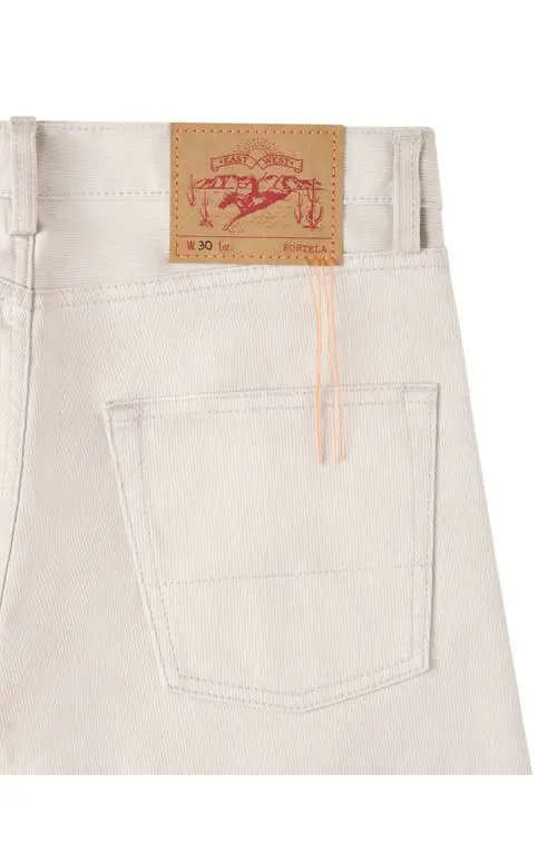 FORTELA 913 Superjohn Bedford Cotton Trousers - Ice