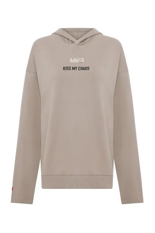 PCFG Pure Cotton Regular Fit Hoodie - Beige