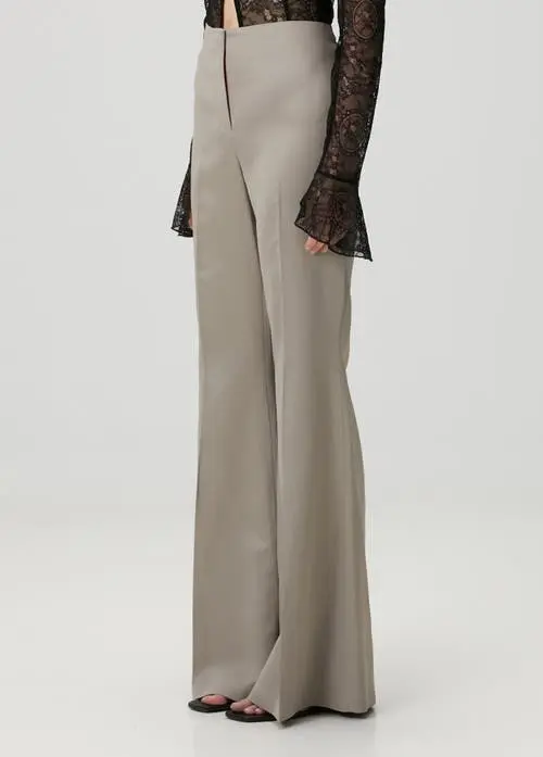 PCFG Linen Blend Woven Pant - Beige