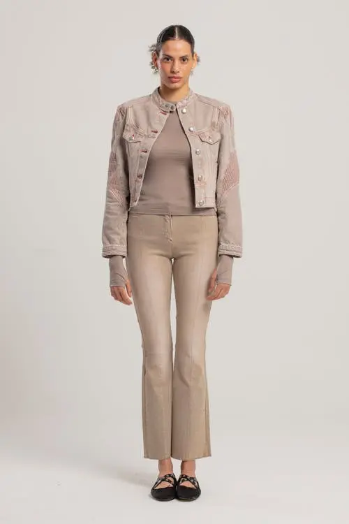 PCFG Silken Touch Sheer Long-sleeve Top