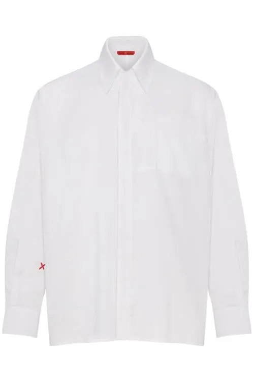 PCFG Daydreamers Striped Woven Shirt - Grey