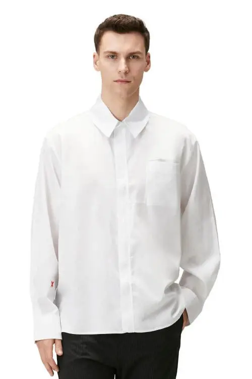 PCFG Daydreamers Striped Woven Shirt - Grey