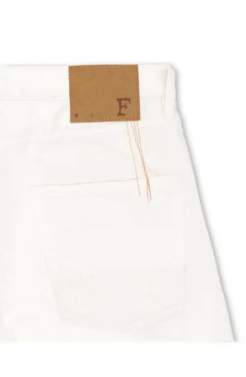 FORTELA 356 Jaky Japan Selvedge Regular Fit Denim - Off White