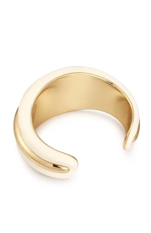 RETRO CHIC Ostuni Bangle - Red & Gold